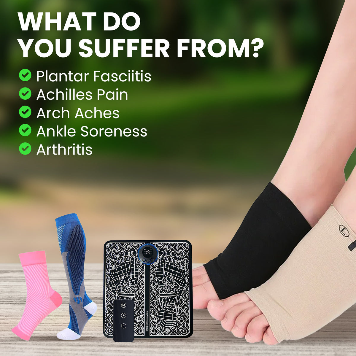 Ultimate Foot Pain Relief Pack | Complete Kit
